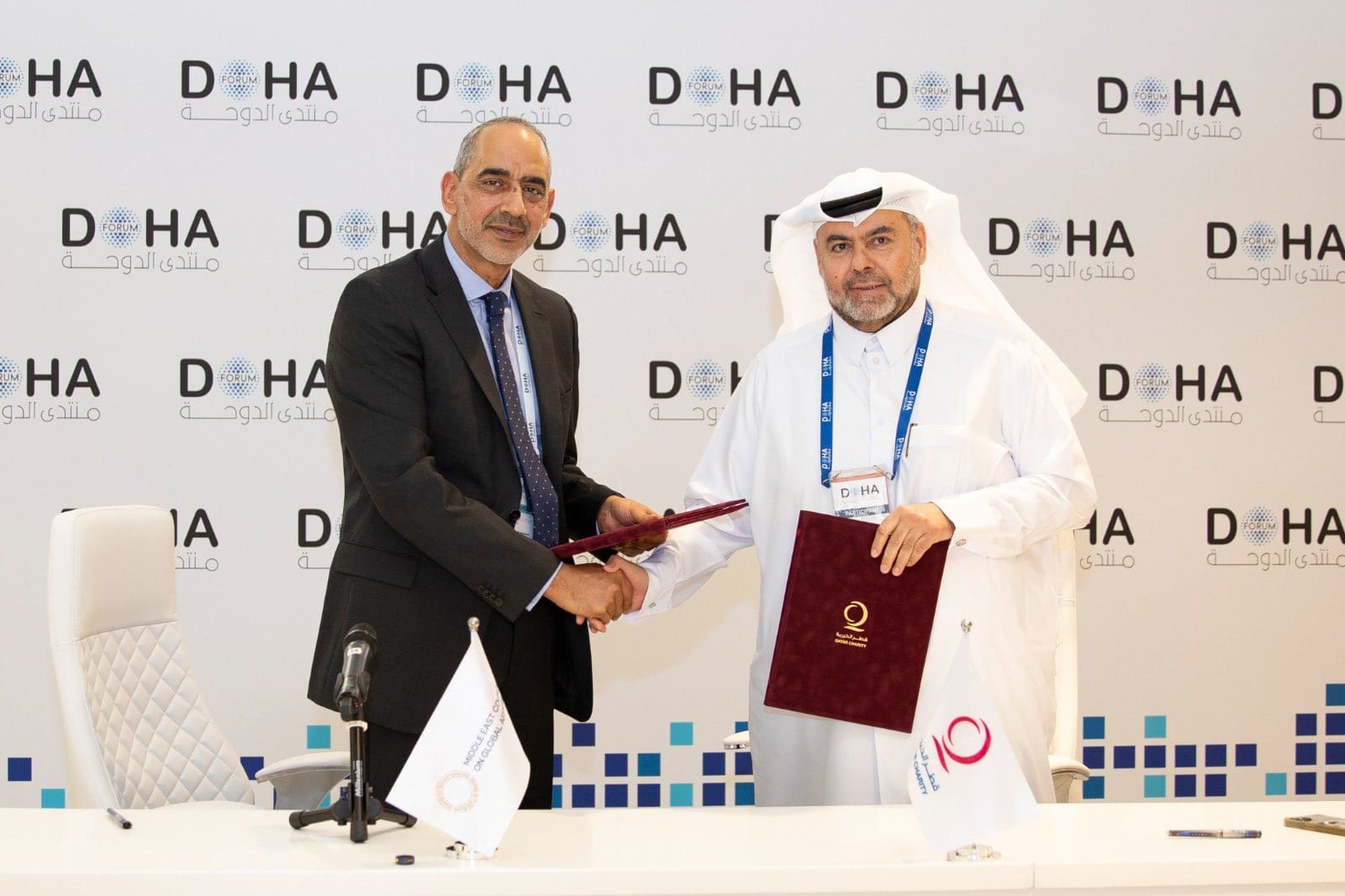 Middle East Council on Global Affairs and Qatar Charity Sign Memorandum ...