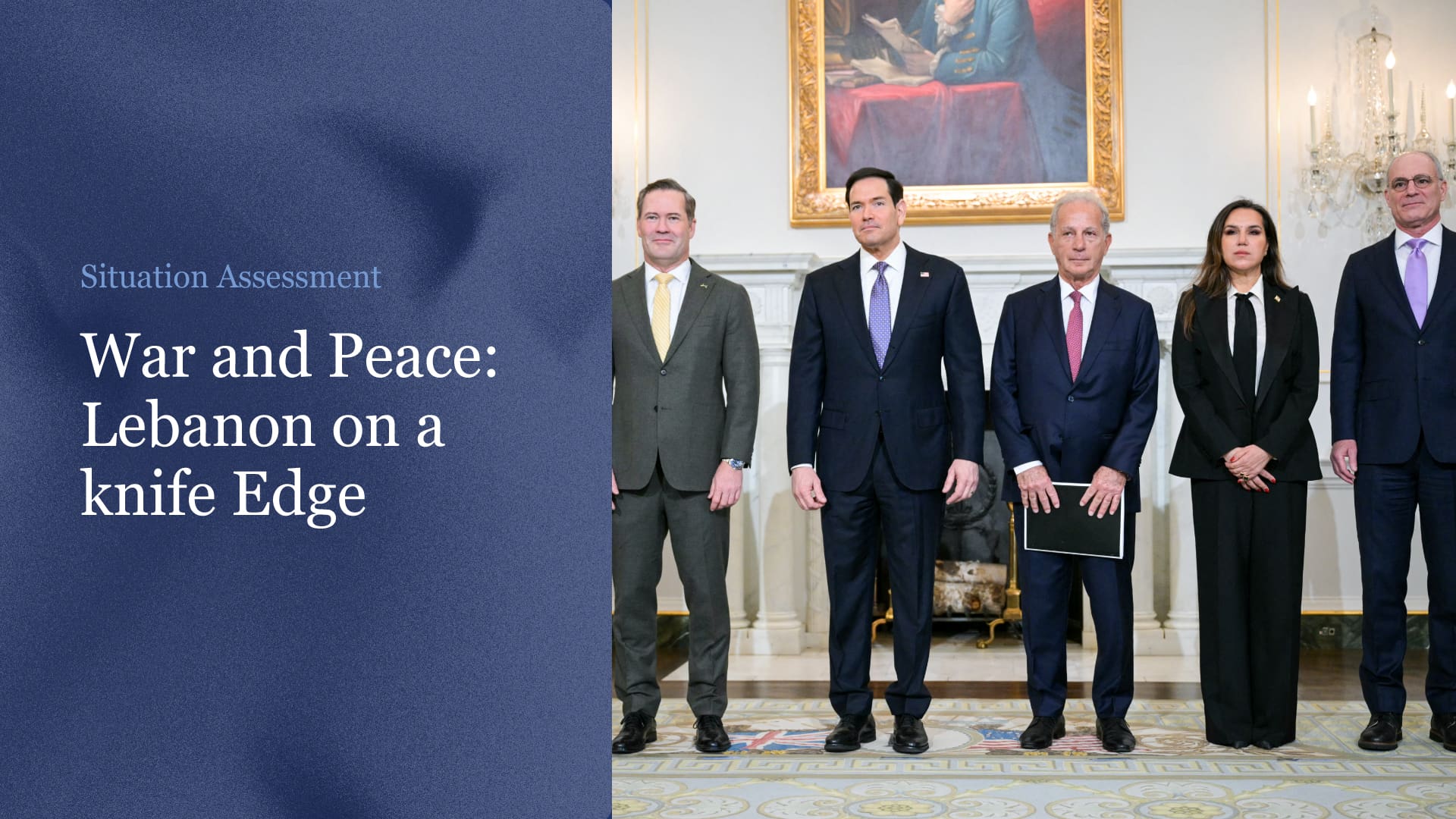 War and Peace: Lebanon on a Knife Edge - Middle East Council on Global ...
